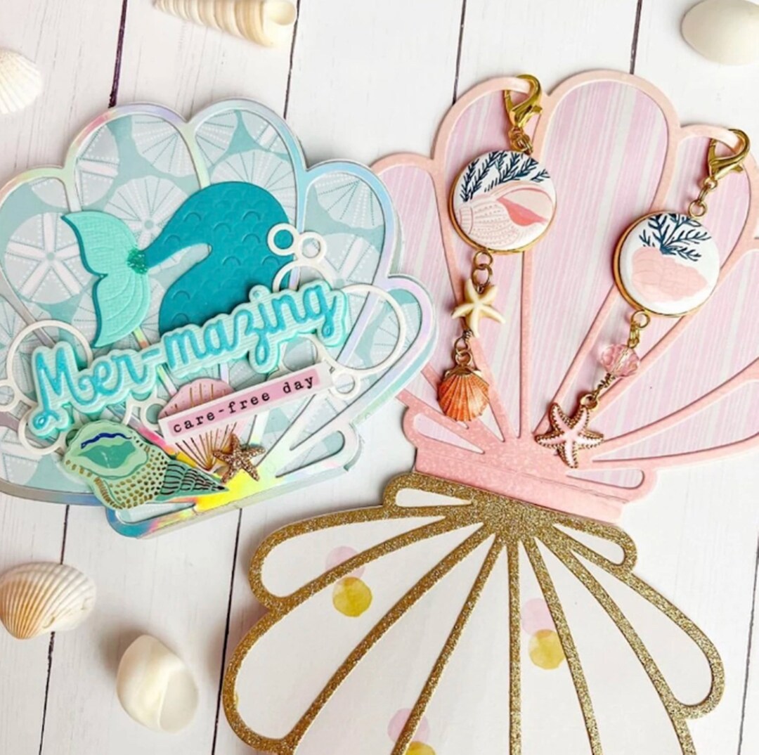 Large Seashell ,cut Die Shell,cutting Dies Stencils for DIY ...