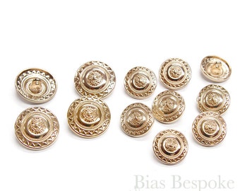 Rose Gold Buttons | Etsy