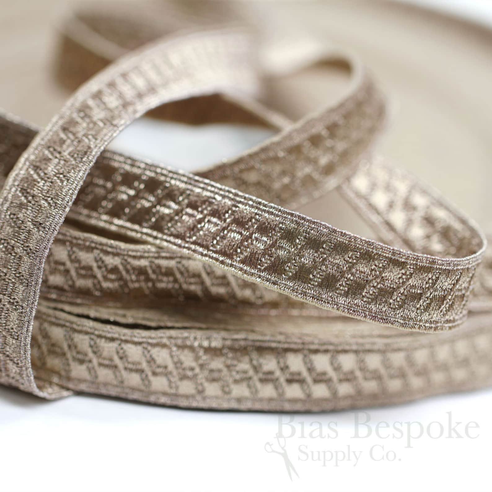 PAX 1/2 Geometric Bullion Braid Trim: 5 Yards or 27 Yard - Etsy