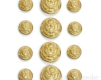 Military Buttons - Etsy