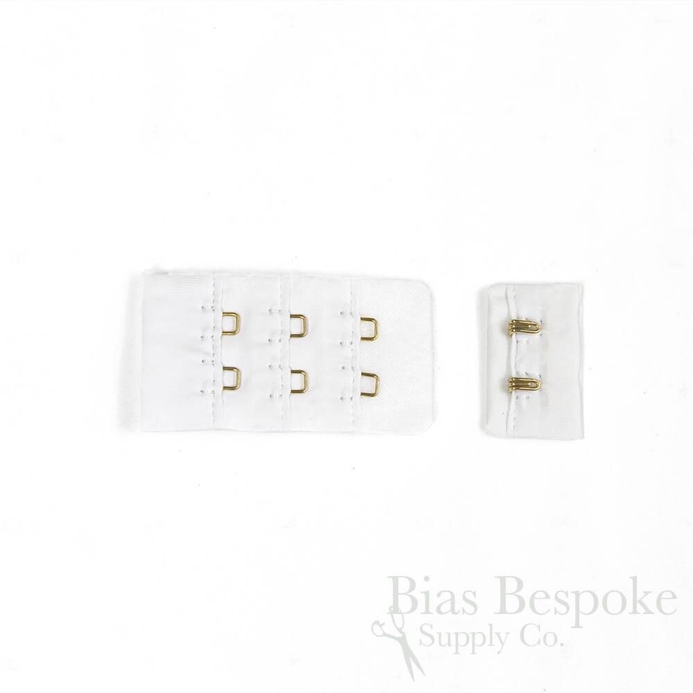 AVA Nylon Bra Hook & Eye Fasteners With Gold Colored Hooks, Made in ...