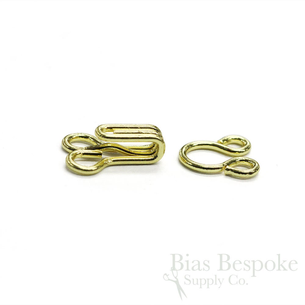 144 Sets of Medium (1/2" Long) Hooks and Eyes, Yen Brand - Etsy