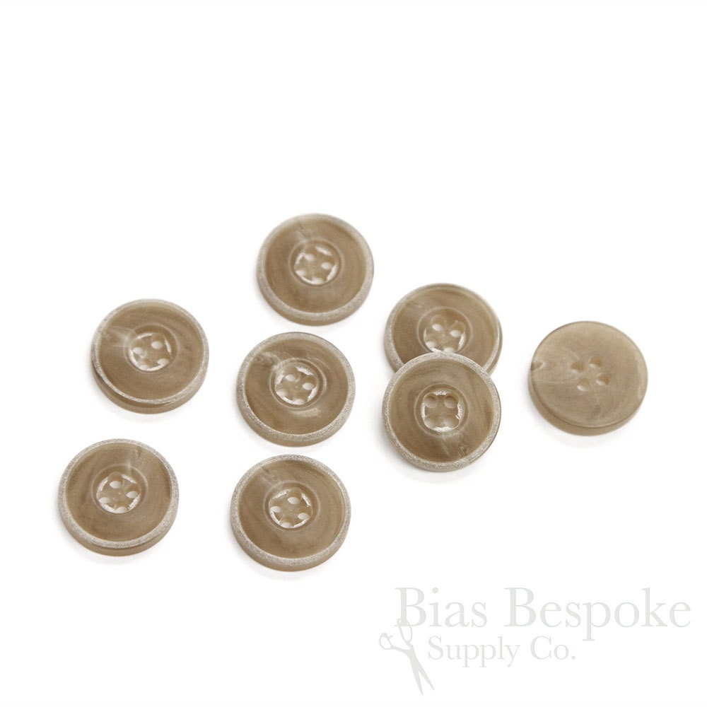 Matte & Double-matte Tan Buttons for Suits and Coats Made in | Etsy