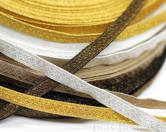 Metallic Ribbon, Metallic Trim, 2.5cm and 4cm, Church Trim, Vestment ...