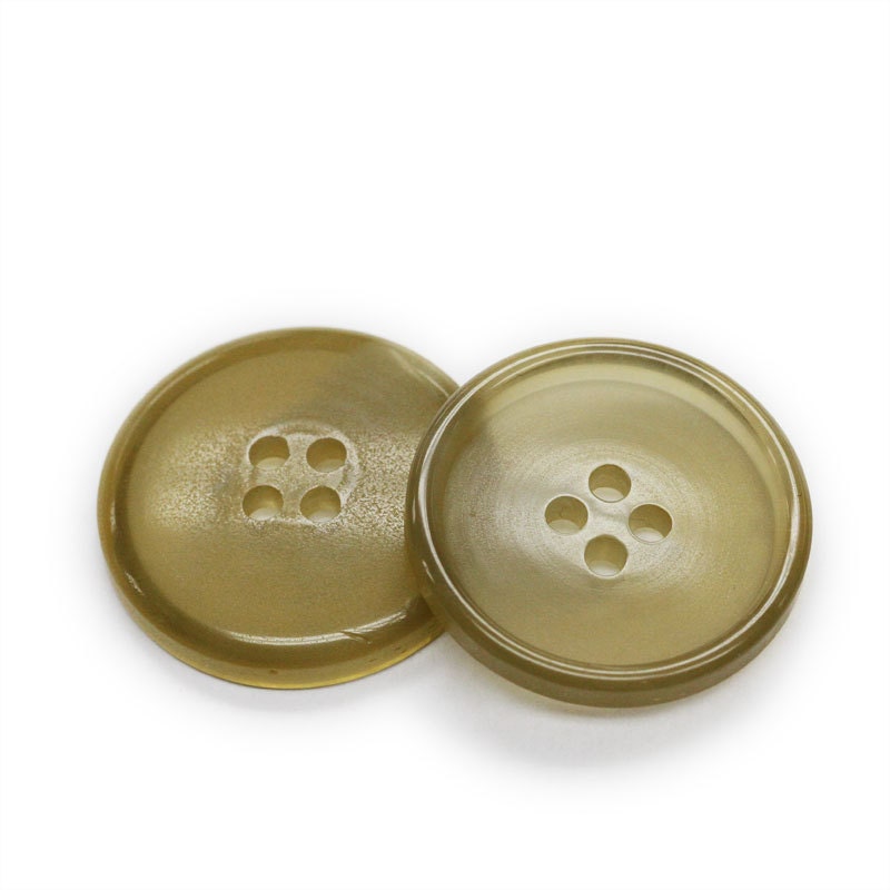 Sets of Translucent Tan Suit Buttons - Etsy