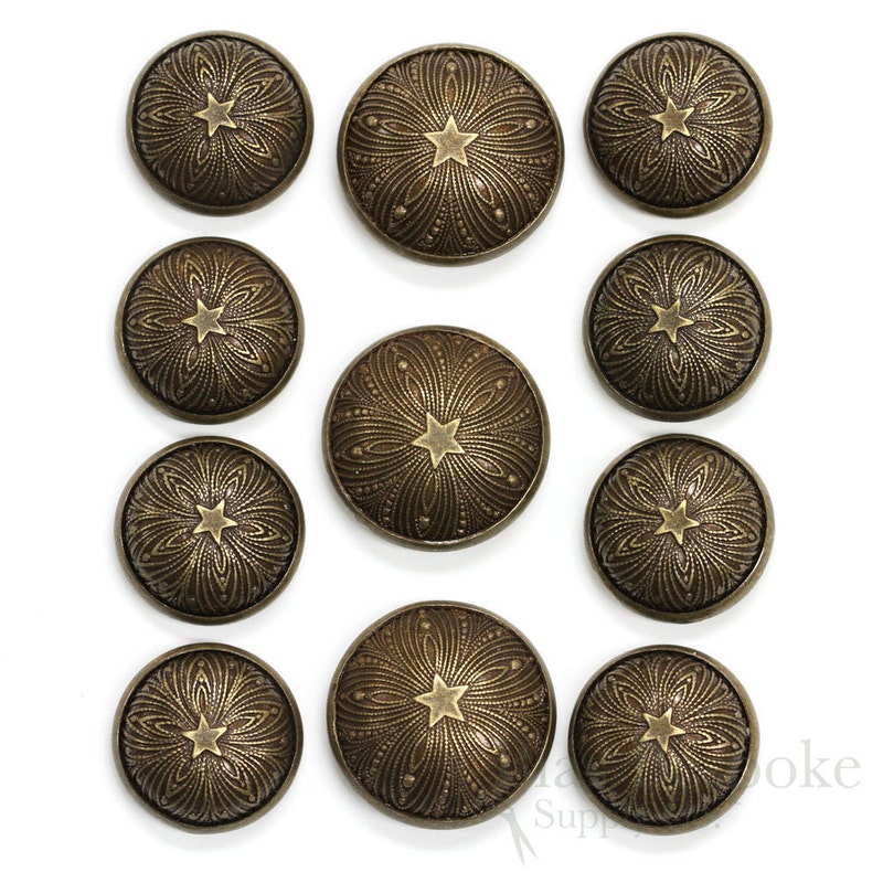 Star Buttons - Etsy