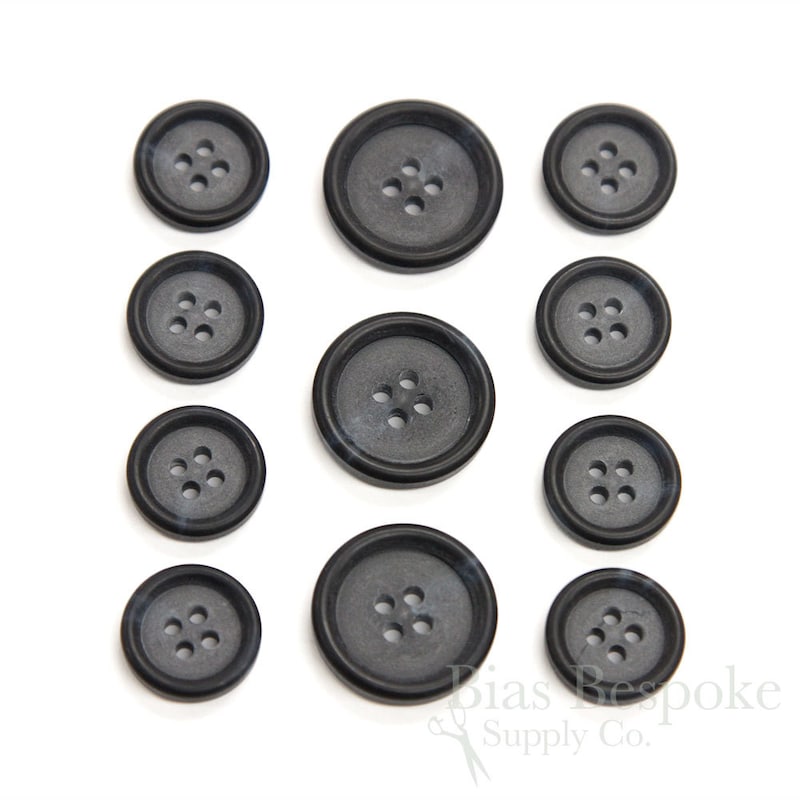 Blue/black Buttons - Etsy