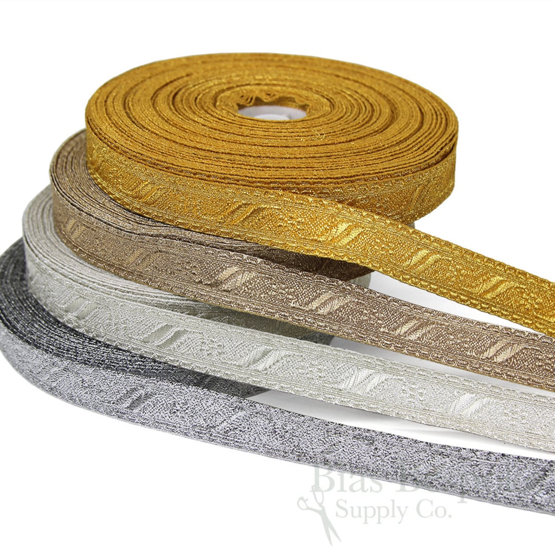 FLORENCE 3/4" Wide Military-style Bullion Braid Trim: 5 Yards or 27 ...