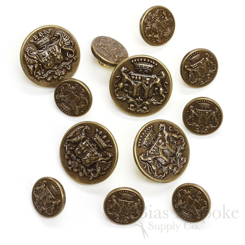 Sets of Antique Gold Sun Compass Buttons Made in France - Etsy