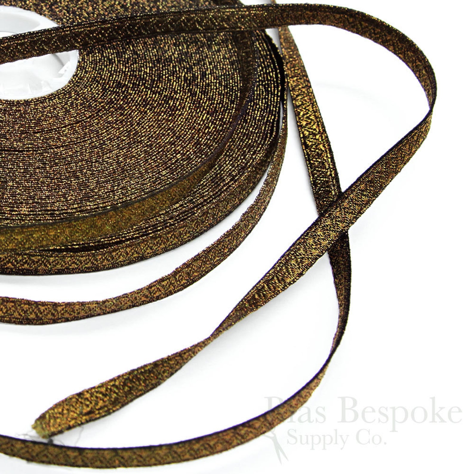 RIVA Narrow Bullion Braid Trim With Chevron Pattern: 5 Yards or 27 Yard ...
