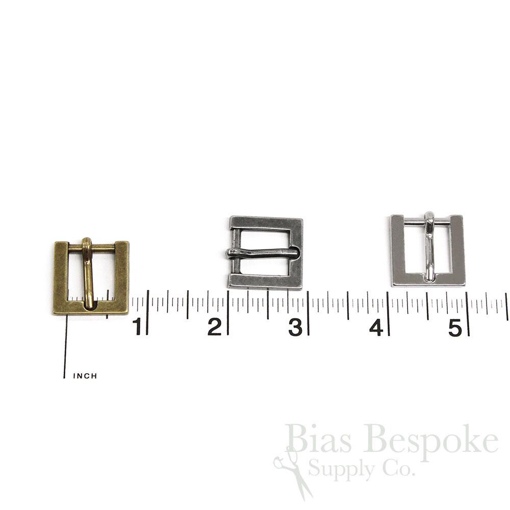 Small Angular Buckles in Three Colors, Made in Italy - Etsy