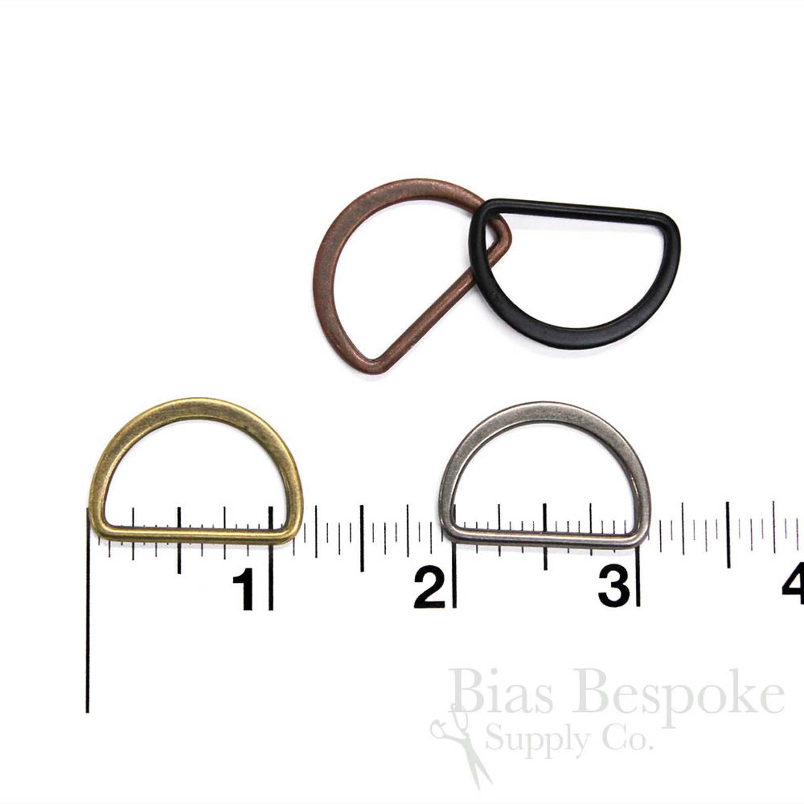 Set of 24 Antique Finish 1 Metal PENG D-rings 4 Colors - Etsy