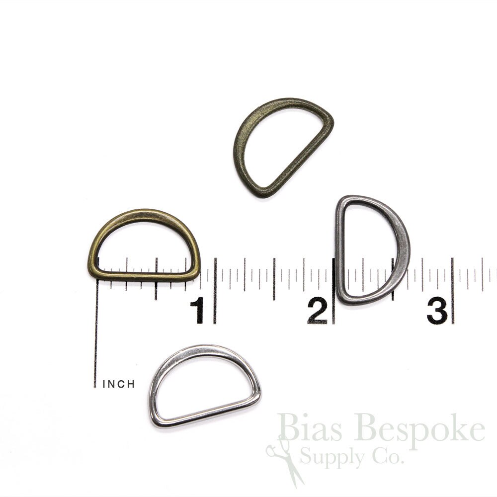 Set of 24 SHI Metal D-rings 20mm 7 Colors Available | Etsy