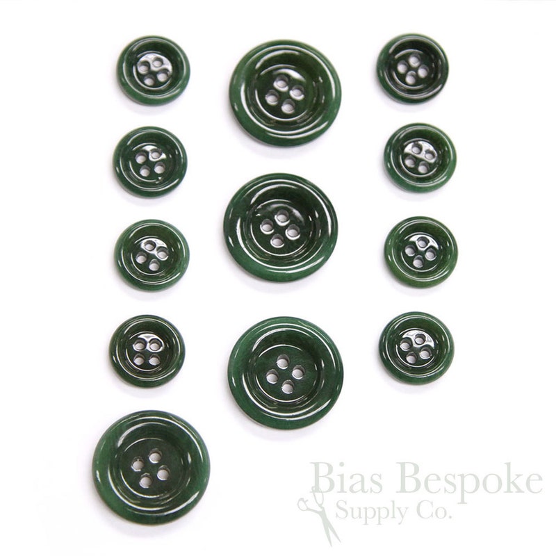 Green Buttons - Etsy