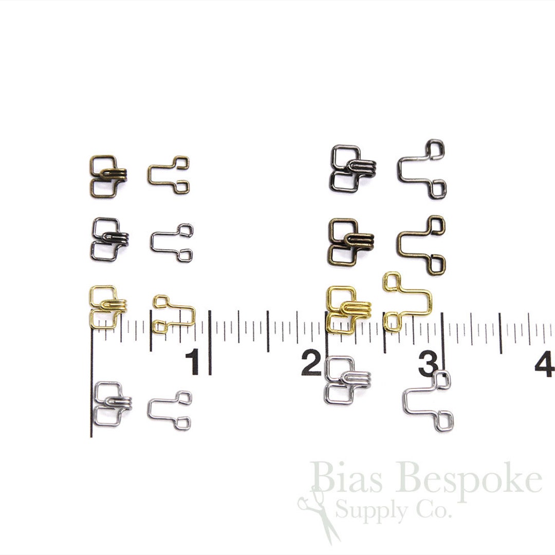 Made in Italy, Hooks and Eyes for Corsets and Lingerie (sold Separately ...