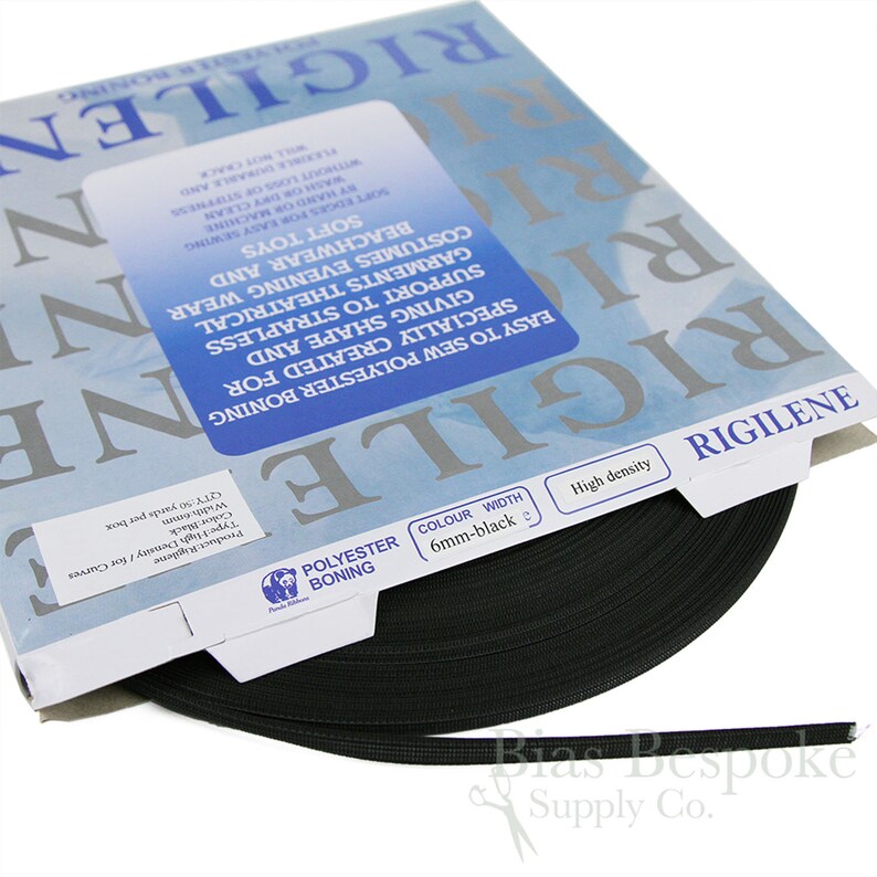 50 Yard Box of High Density Rigilene Polyester Boning - Etsy