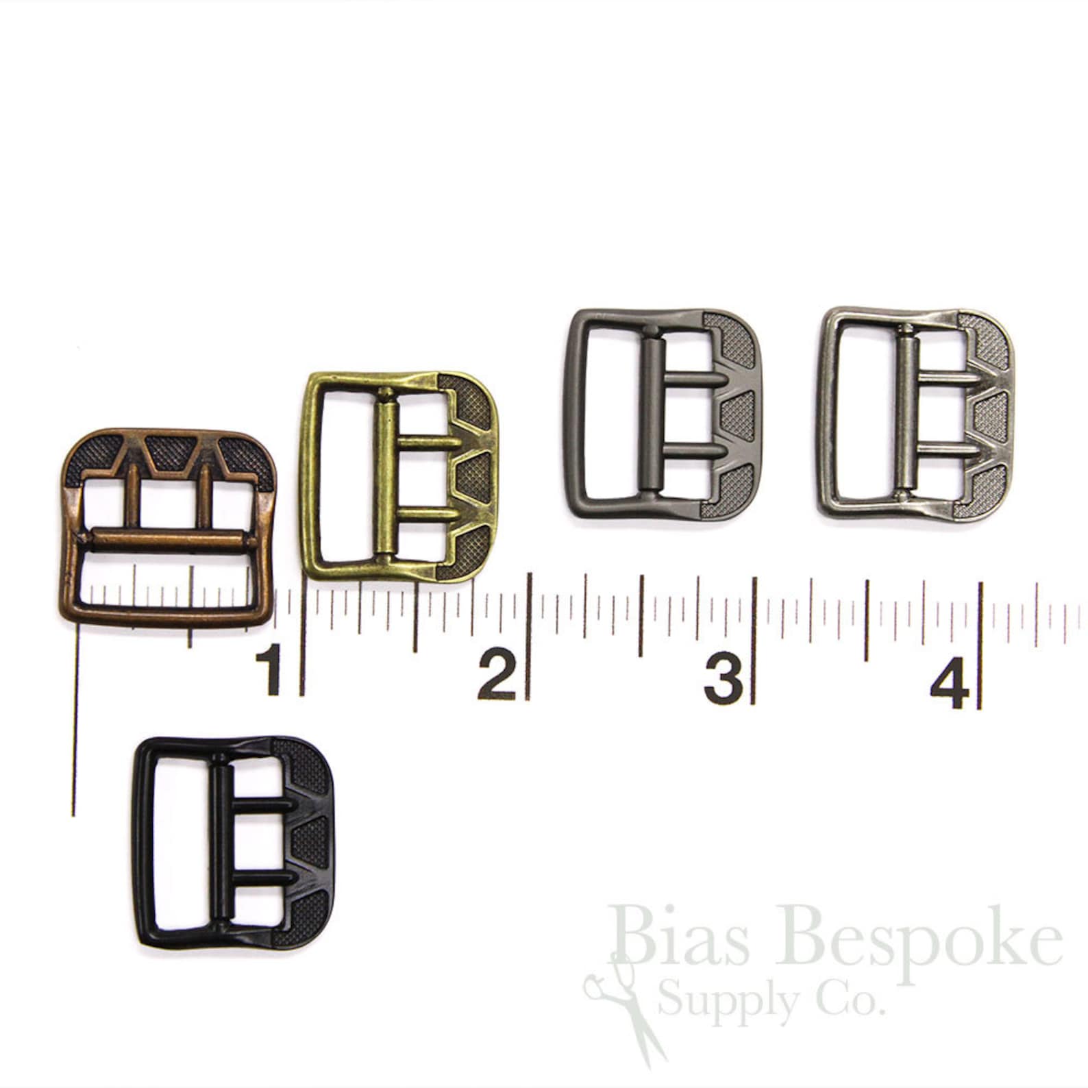 Set of Antique Style Small Metal Buckles, 5 Colors Available - Etsy