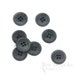 Sets of STROM Dark Gray Corozo Suit and Overcoat Buttons, Made in Italy ...