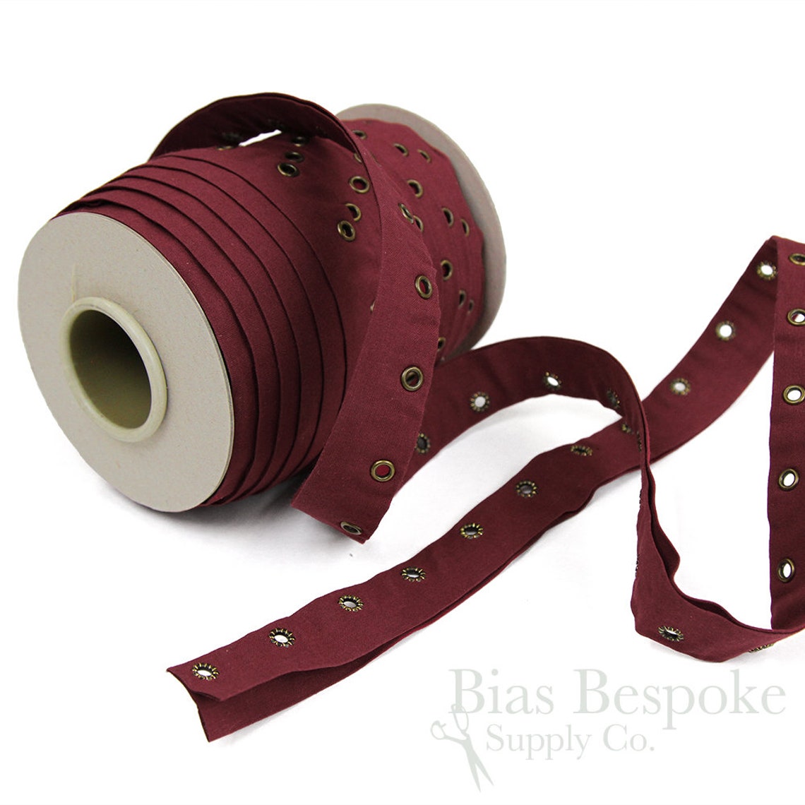 100% Cotton Eyelet Tape With Antique Brass Eyelets, Made in Italy - Etsy