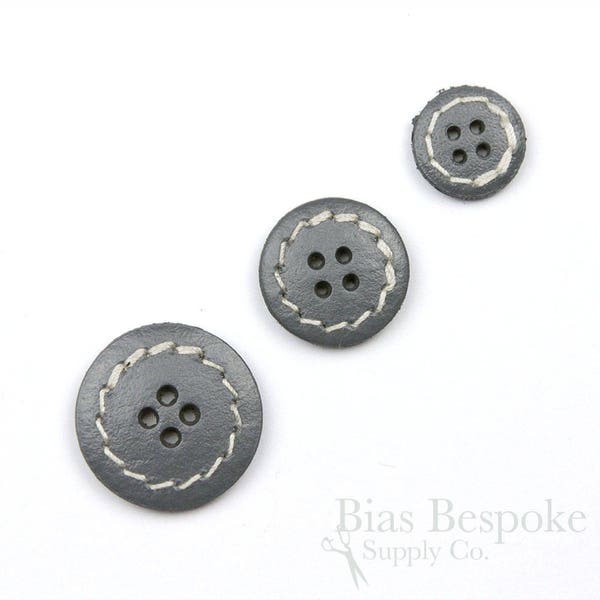 Leather Buttons - Etsy