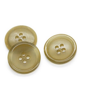 Sets of Translucent Tan Suit Buttons - Etsy