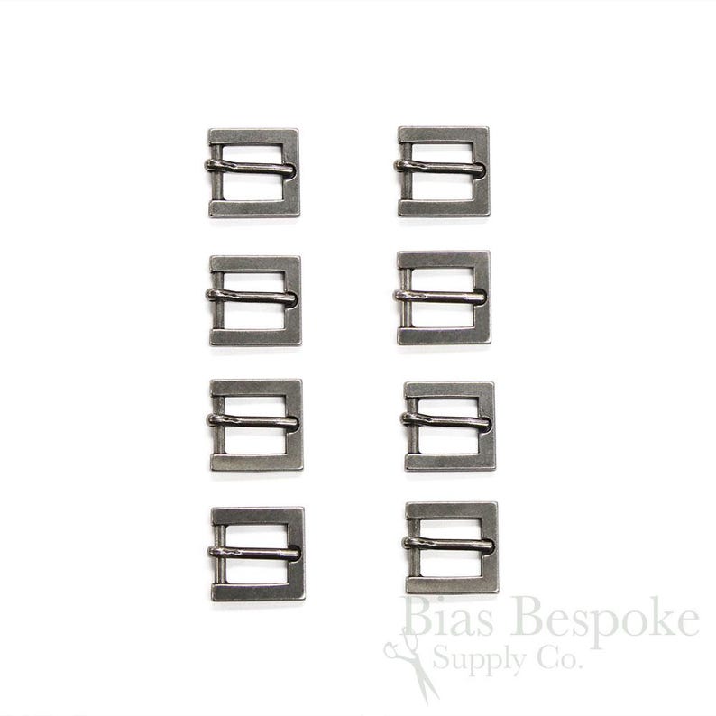 Small Angular Buckles in Three Colors, Made in Italy - Etsy