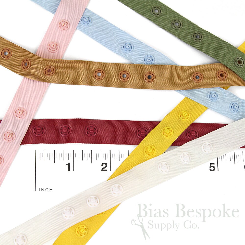 SILVA "3 Together" Snap Tape, Sold by the Yard - Etsy