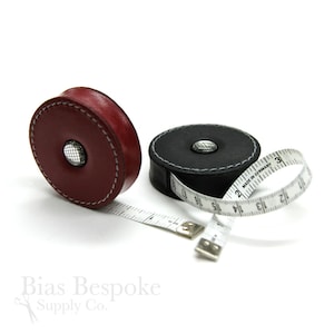 Leather-covered Retractable Tape Measures, 60", Made in Germany - Etsy