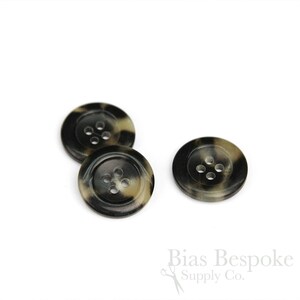 CLOUSEAU Dark and Light Genuine Buffalo Horn Suit and Coat Buttons ...