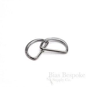 Set of 24 SHI Metal D-rings, 20mm, 7 Colors Available - Etsy