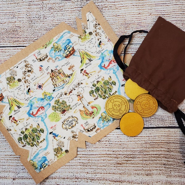 Pirate Treasure Map - Etsy