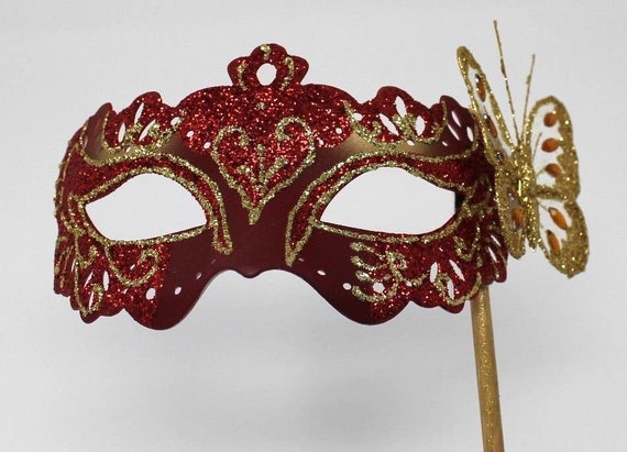 Gold Butterfly Mask