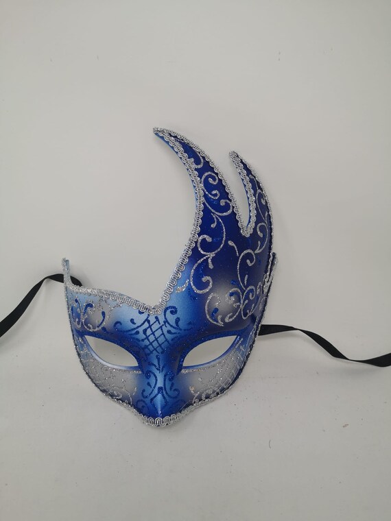 Blue Venetian Masks Designs
