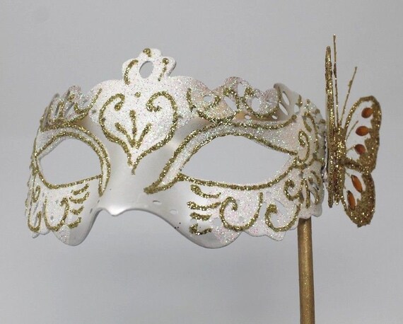 Gold Butterfly Mask