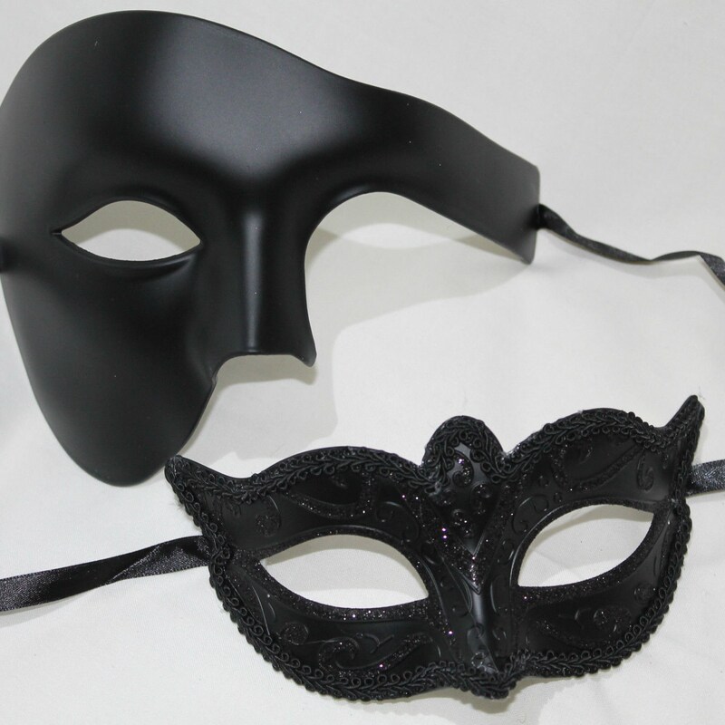 Masquerade Mask Set - Etsy