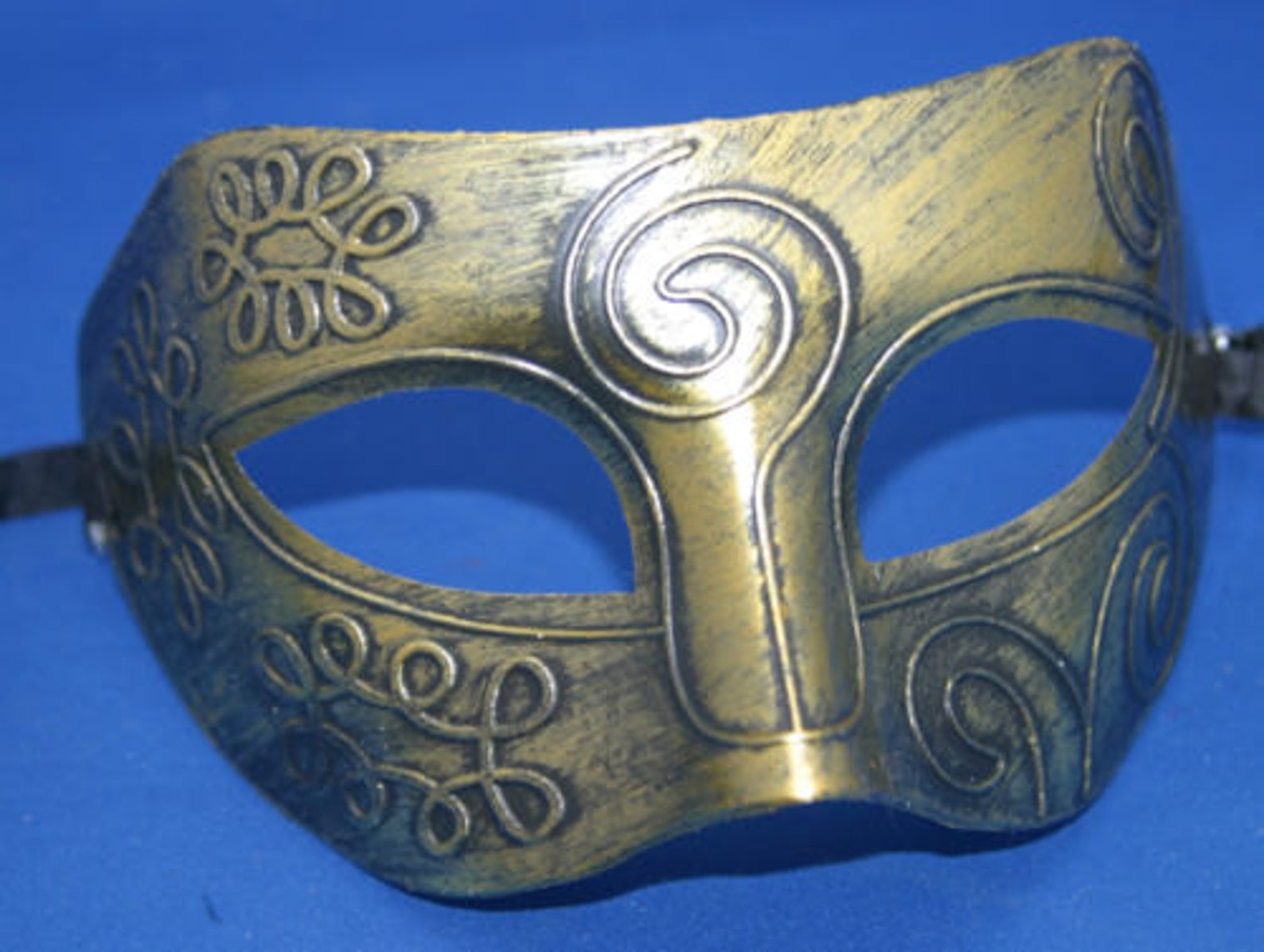 Gold Roman God Style Masquerade Mask for Men - Etsy