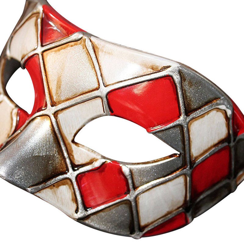 Harlequin Mask - Etsy