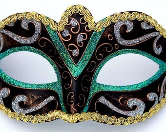 Green Masquerade | Etsy