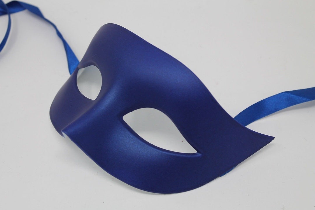 Blue Flick Masquerade Mask - Etsy