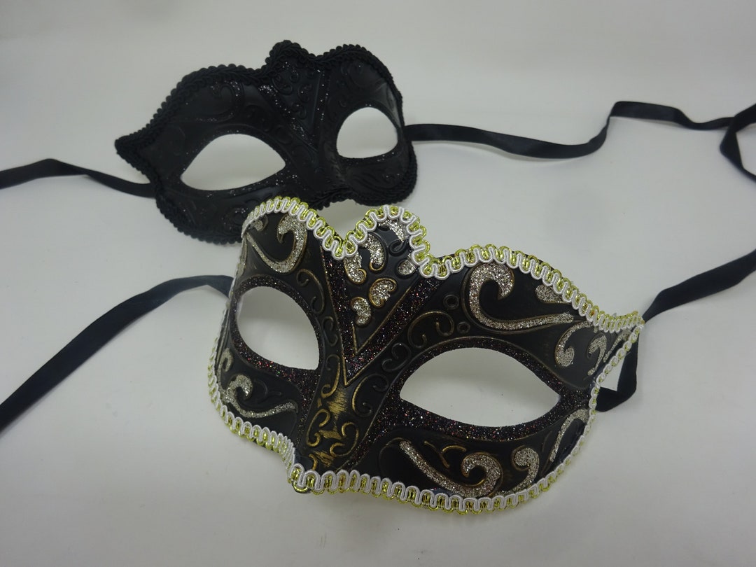 His and Hers Black and Gold Quality Pair of Male and Female Couples ...