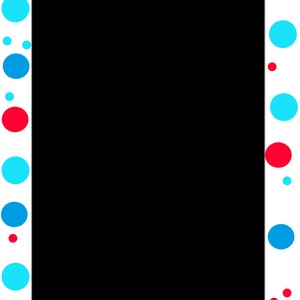 Dr Seuss Inspired Dotty Digital Frames - Etsy