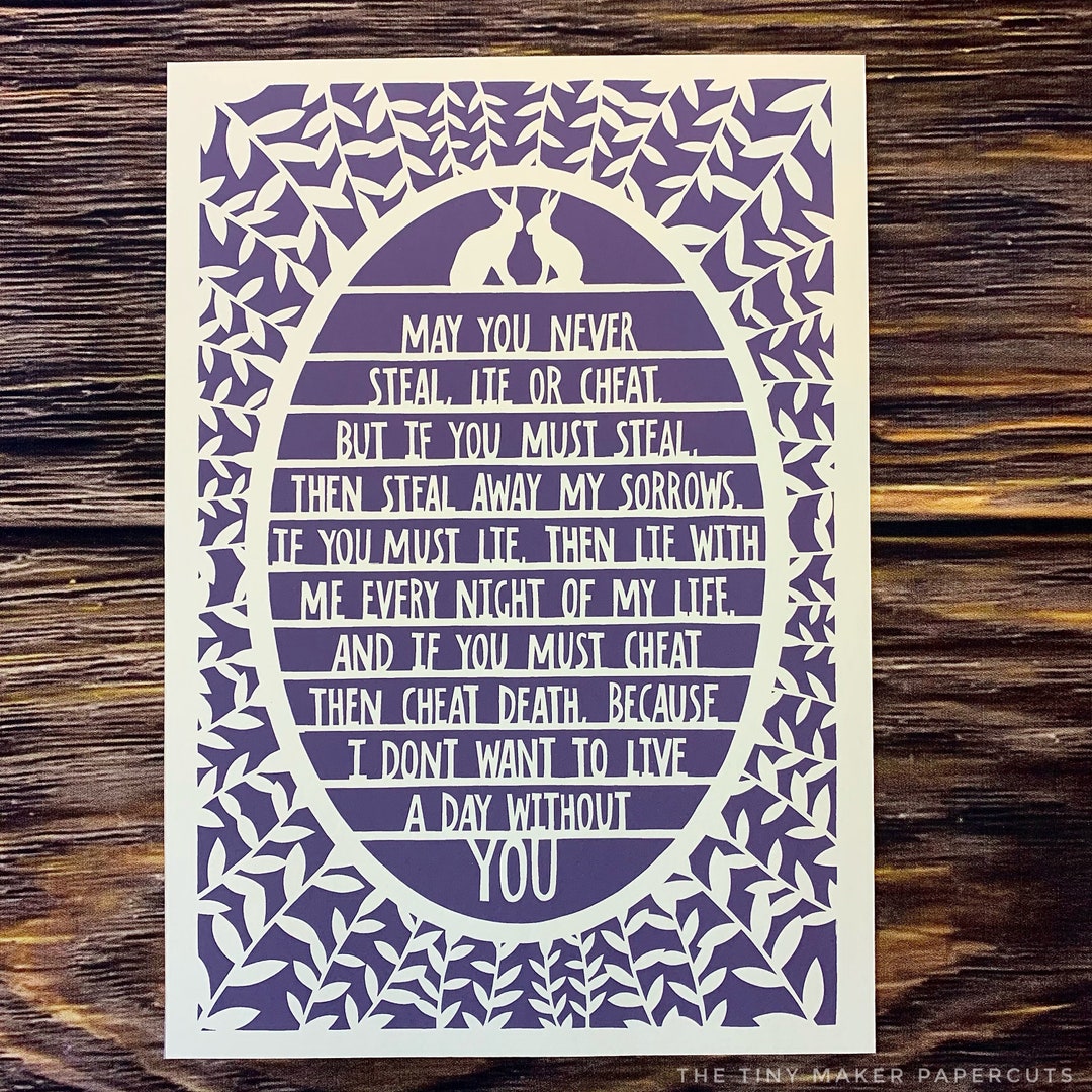 Never Steal, Lie or Cheat - Giclee Prints A4 - Etsy