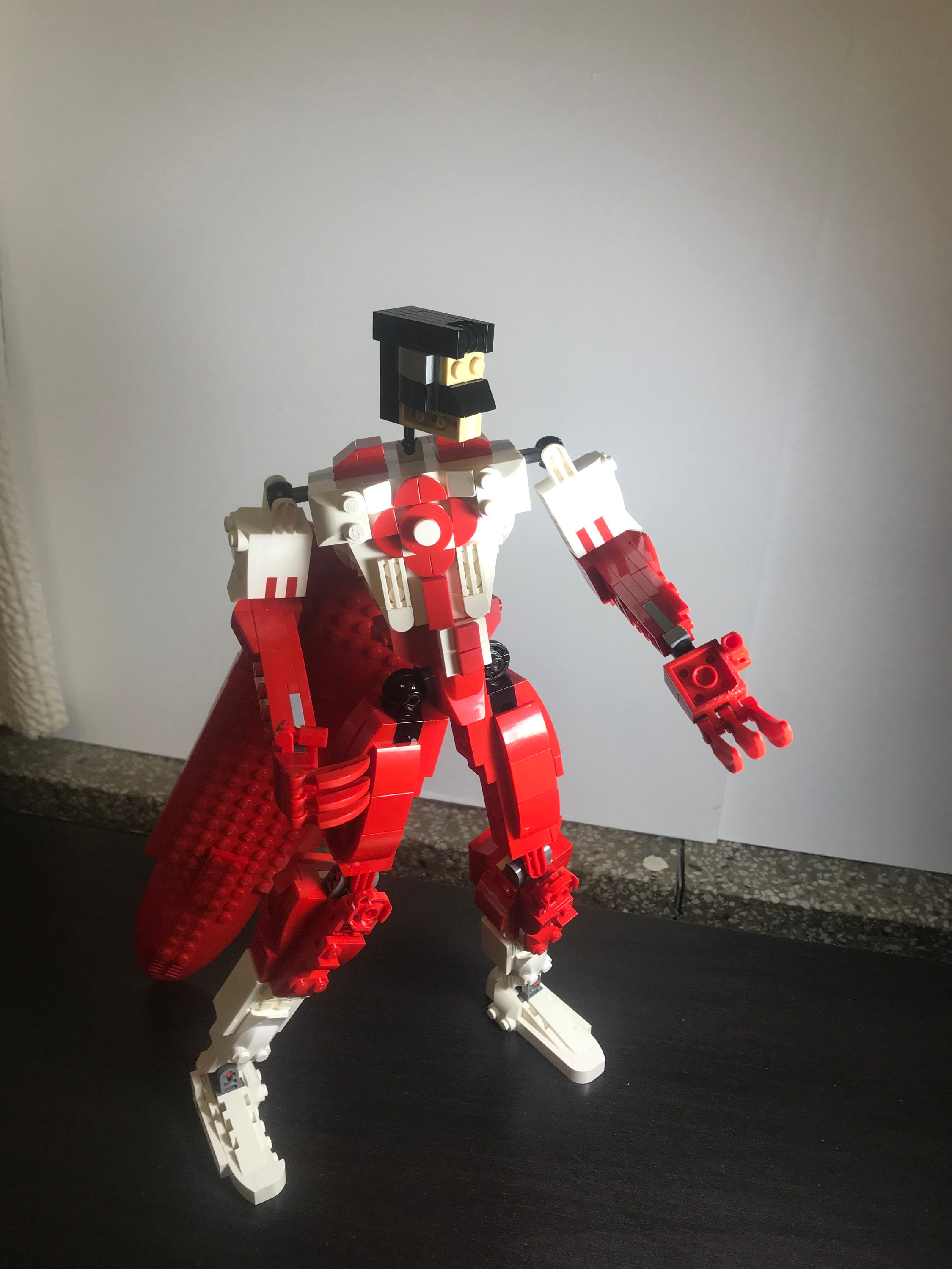 Omni-man, Poseable Lego Sculpture - Etsy