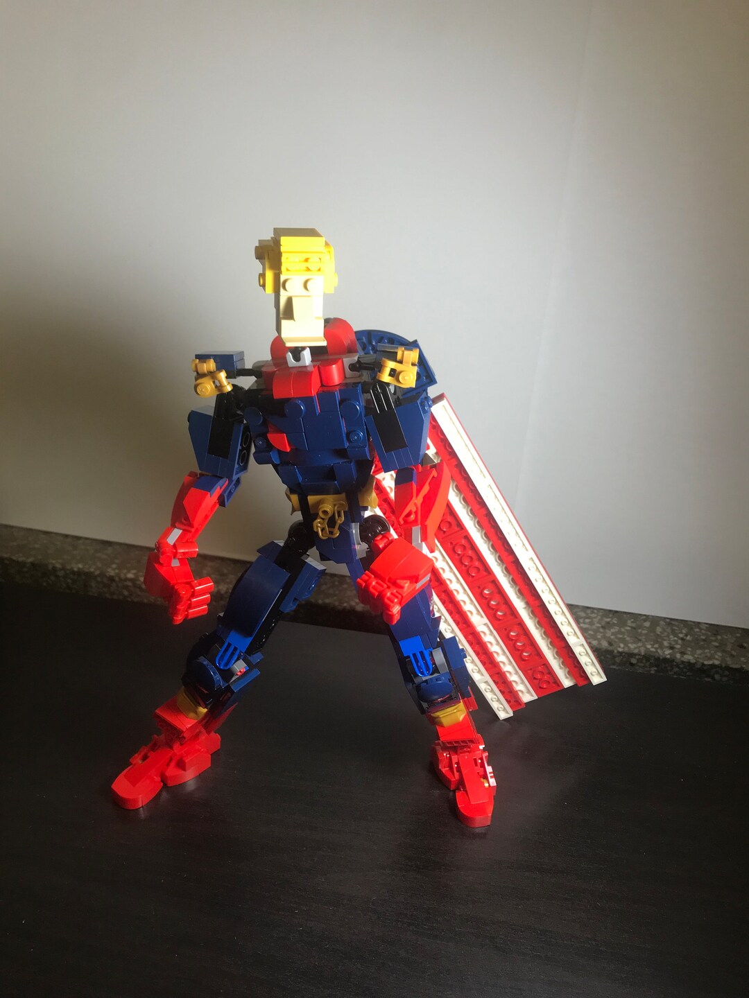 Homelander, Poseable Lego Sculpture/action Figure - Etsy
