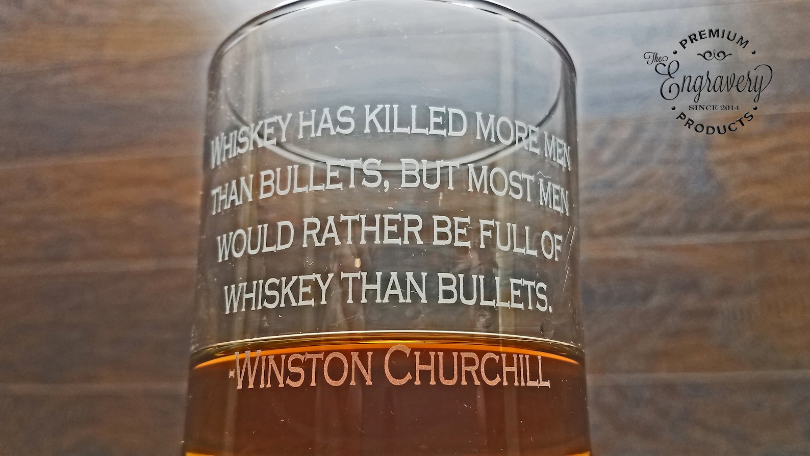 Winston Churchill Whiskey, Winston Churchill Quote, Custom Engraved ...