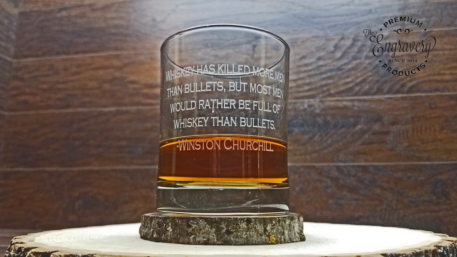 Winston Churchill Whiskey, Winston Churchill Quote, Custom Engraved ...