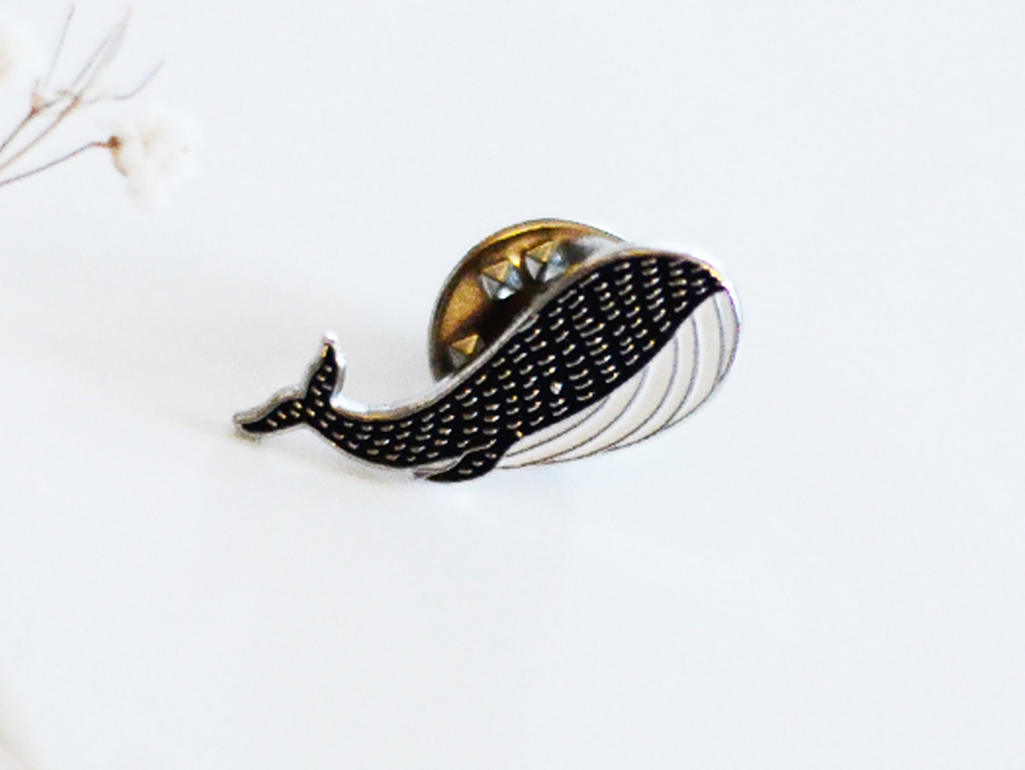 Small Whale Pins Accessories Whale Pins Soft Enamel Whale - Etsy