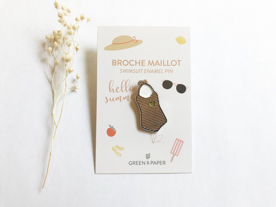 Swimsuit Enamel Pins - Summer Accessories Pins - Soft Enamel Swimsuit ...