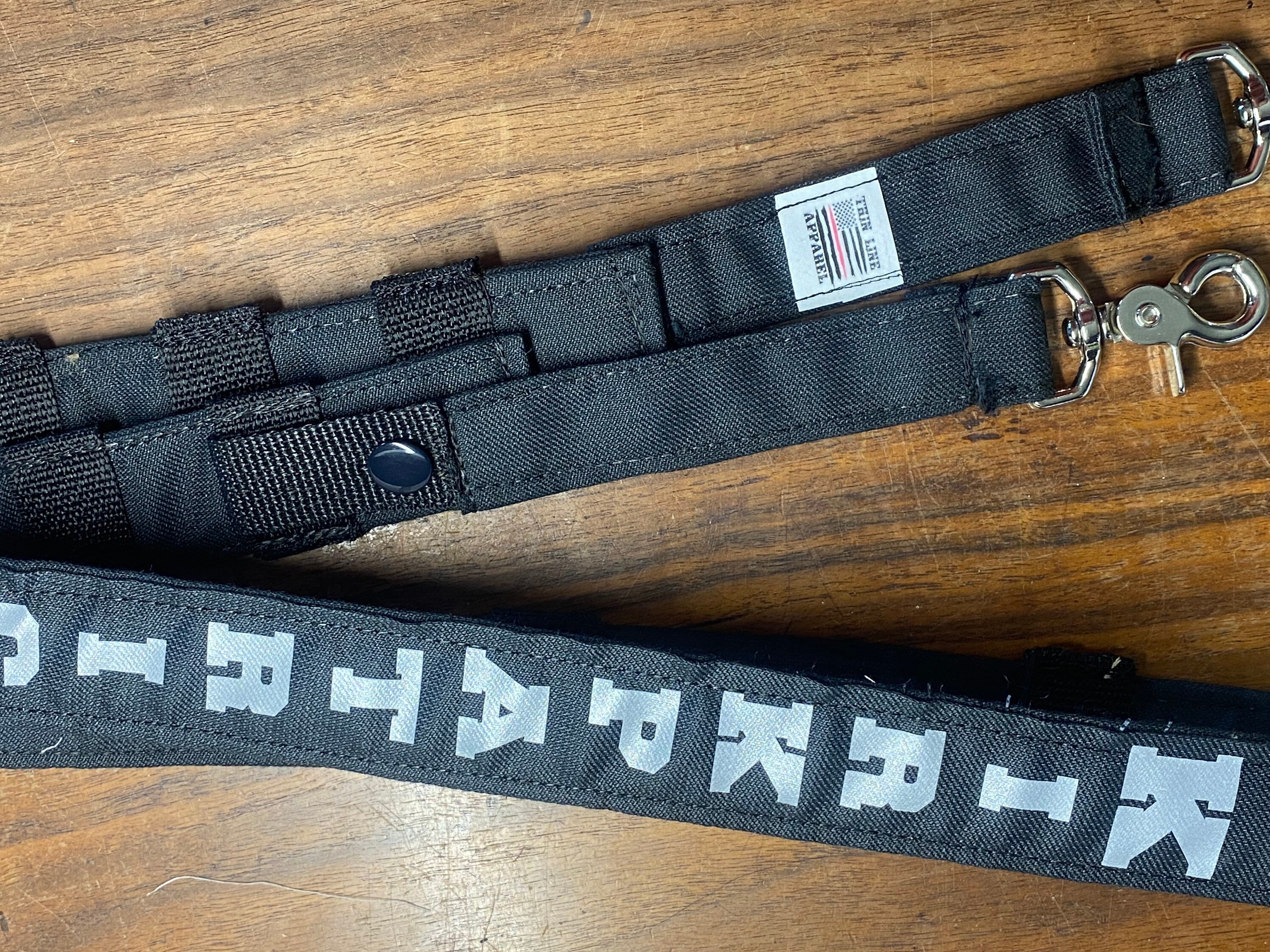 Firefighter Black Reflective Radio Strap Gifts for - Etsy