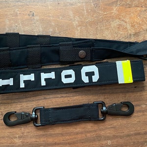 Firefighter Black Reflective Radio Strap - Gifts for Firefighters- EMS ...